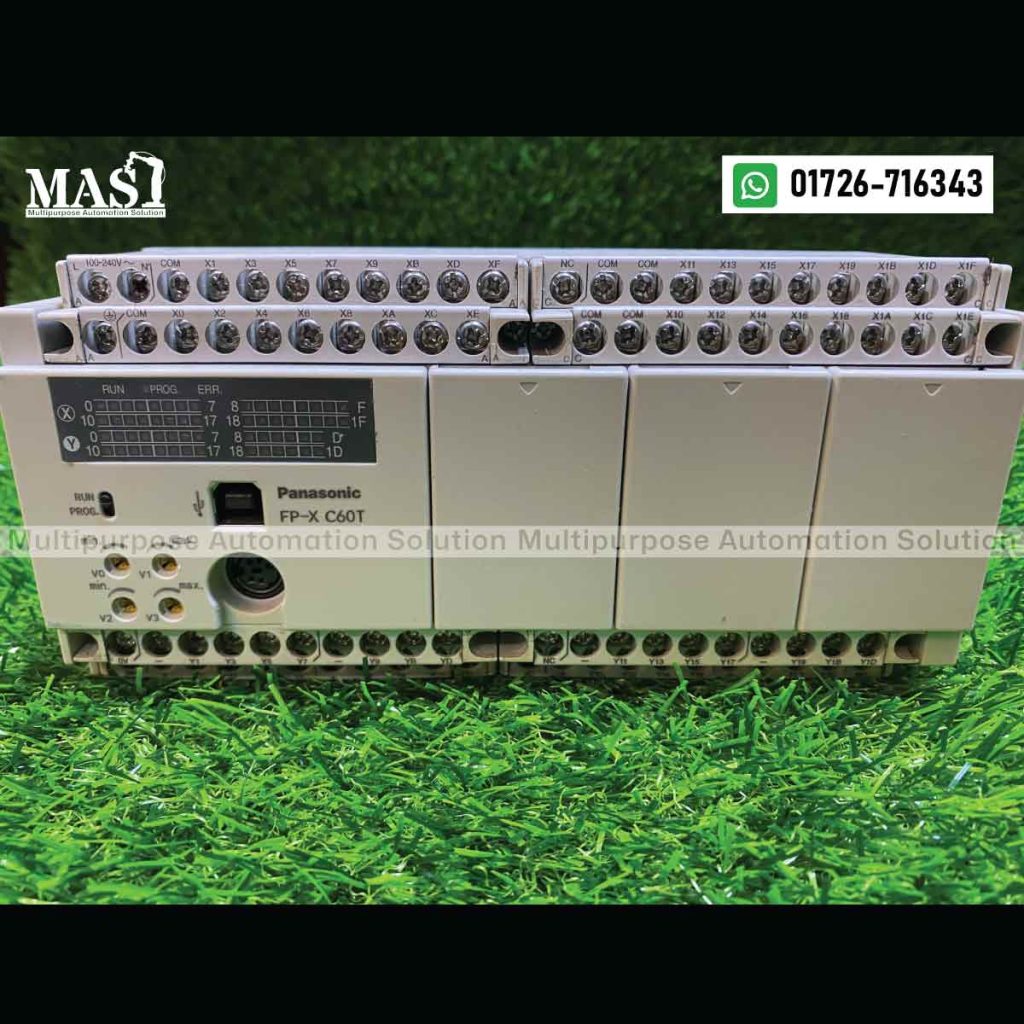 Panasonic PLC FP-X C60T CONTROL UNIT AFPX-C60T - MAS
