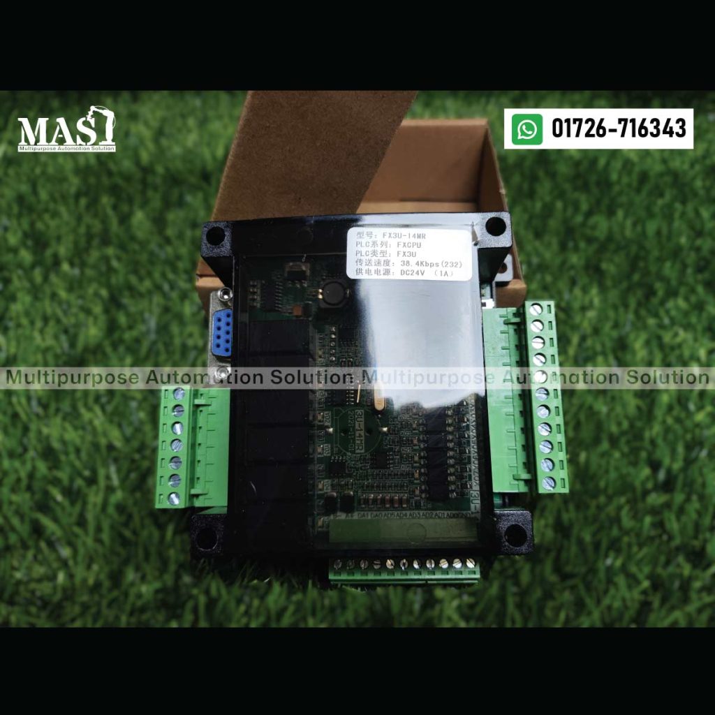 MITSUBISHI FX3U-14MR Chinese Variant PLC - MAS