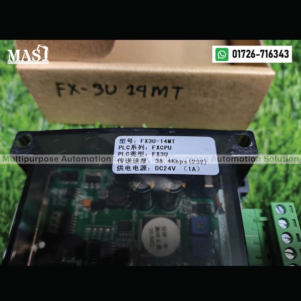 MITSUBISHI FX3U-14MT Chinese Variant PLC - MAS