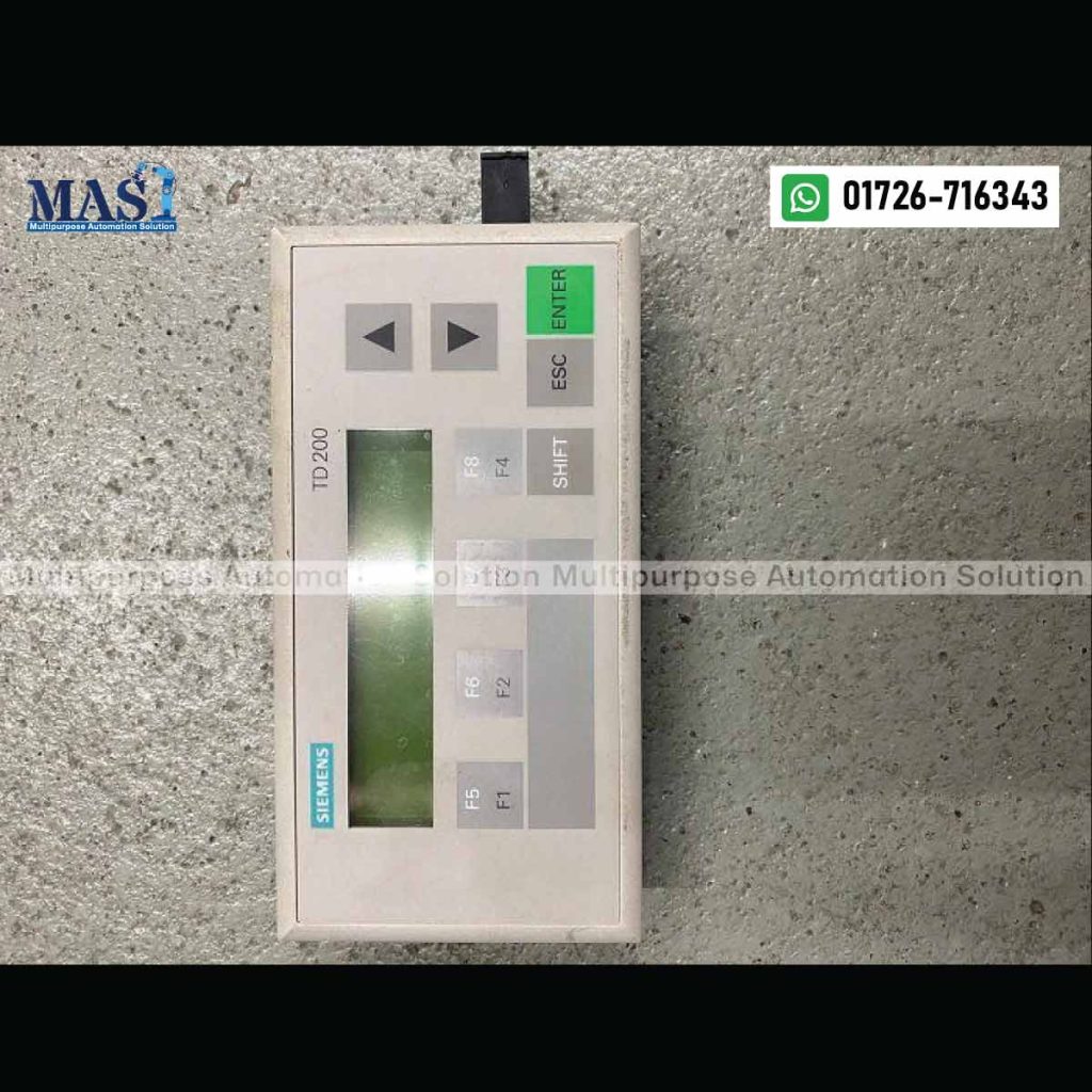 Siemens HMI TD 200 - MAS